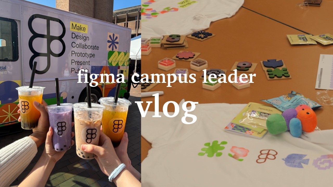 life as a figma campus leader | figbuild, boba truck, merch, etc.