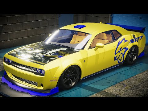 Steam Community :: Video :: Car Mechanic Simulator 2021, 2018 Dodge Challenger SRT Hellcat ...