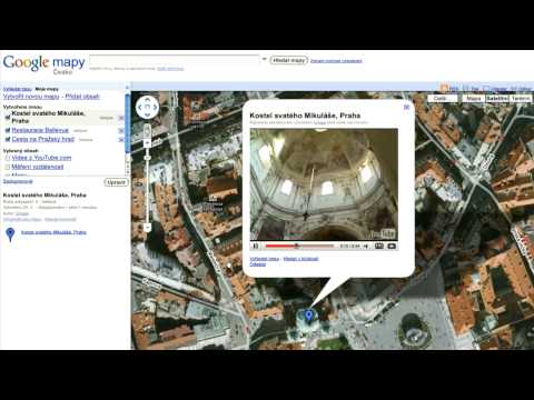 Moje mapy na Google Mapy