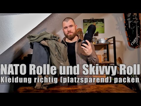 Nato Rolle / Skivvy Roll – Kleidung richtig packen – Outdoor Individualist