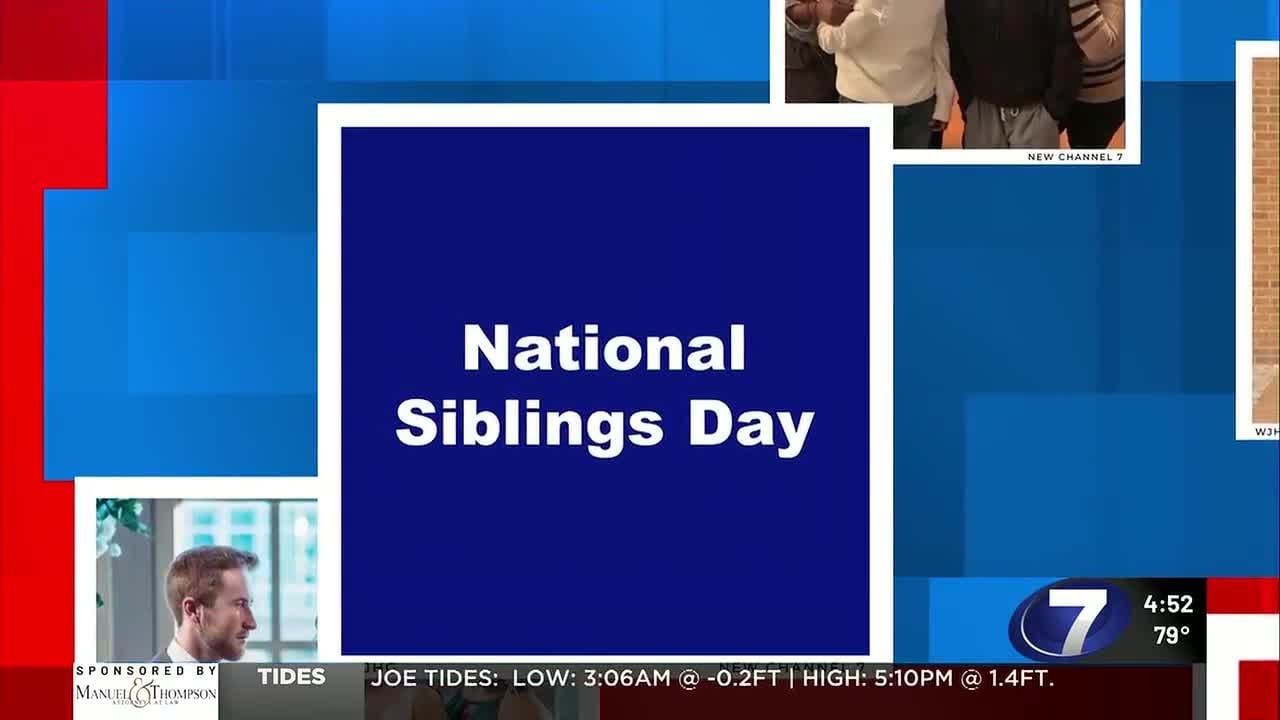 WJHG Celebrates National Siblings Day