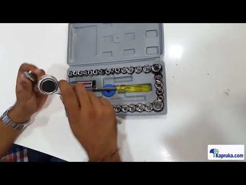 AIWA 40 Pcs Combination Socket Wrench Set