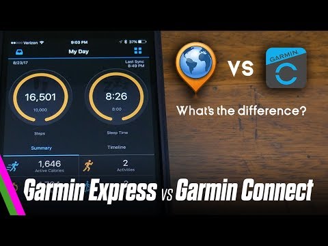 Garmin Express vs Garmin Connect // What's the difference? // Garmin Tutorial