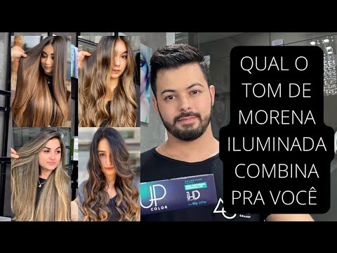 CORES E TONS MAIS LINDOS DE MORENA ILUMINADA