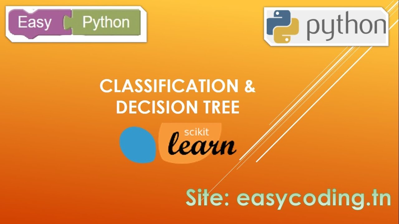 Easy AI with Python tutorial: Classification &  Decision tree with Scikit-learn