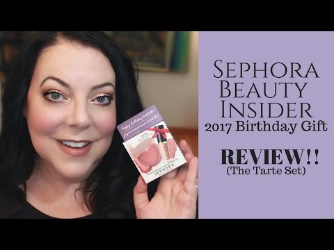 SEPHORA Beauty Insider | 2017 Birthday Gift Review