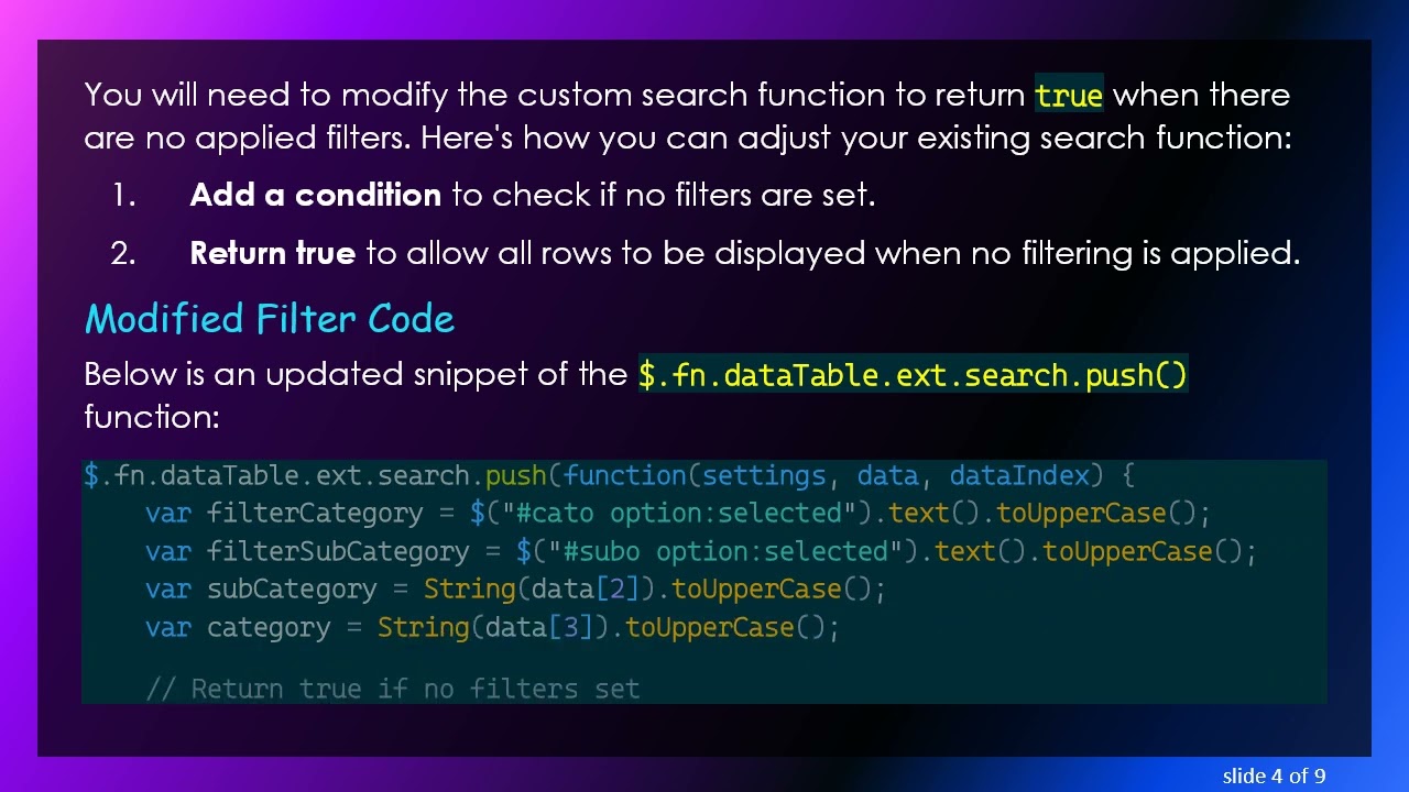 Solving the Jquery Datatables Inbuilt Sort Issue