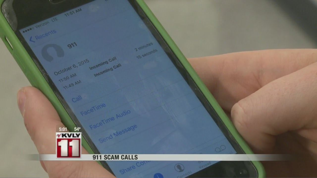 911 Scam Call