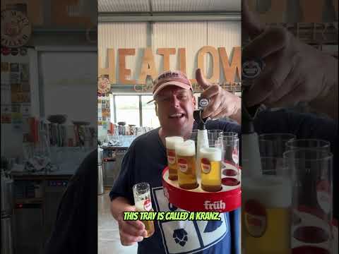 Fresh Kölsch straight from the tank