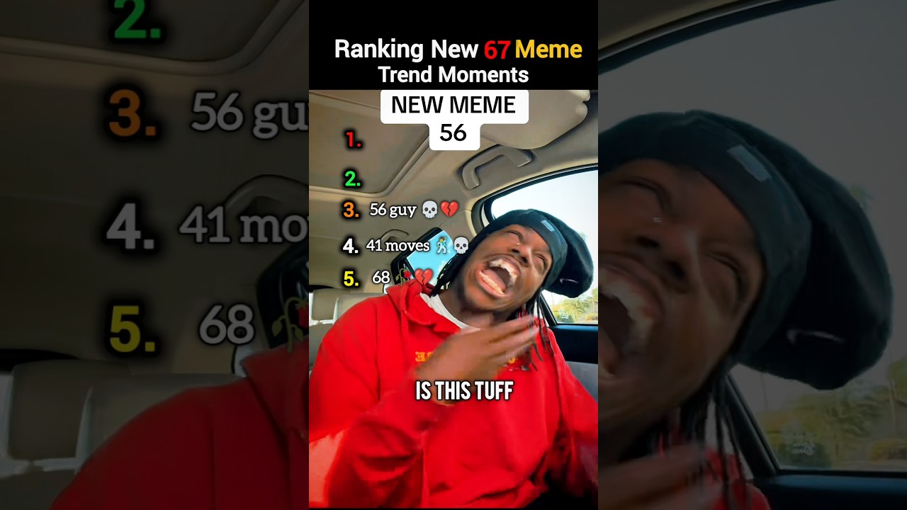 The new 67 meme trend💀