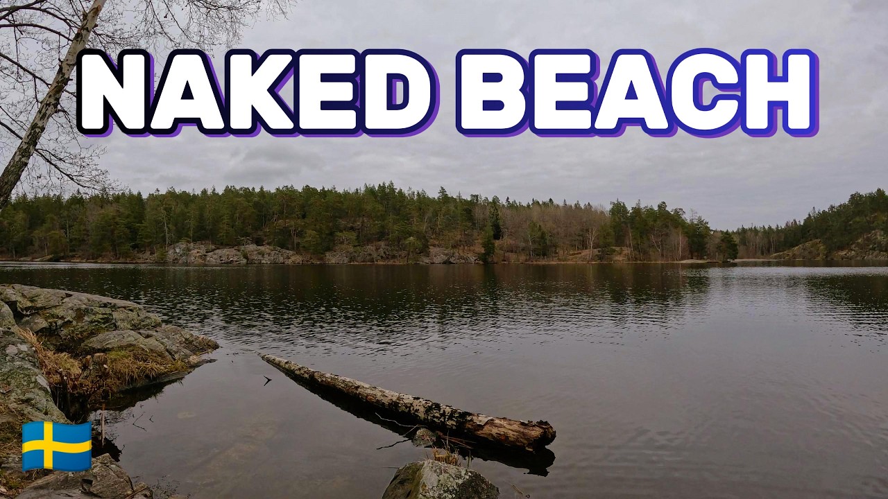 Naked Beach in Swedish Nature 🇸🇪 Hidden Spot at Söderbysjön