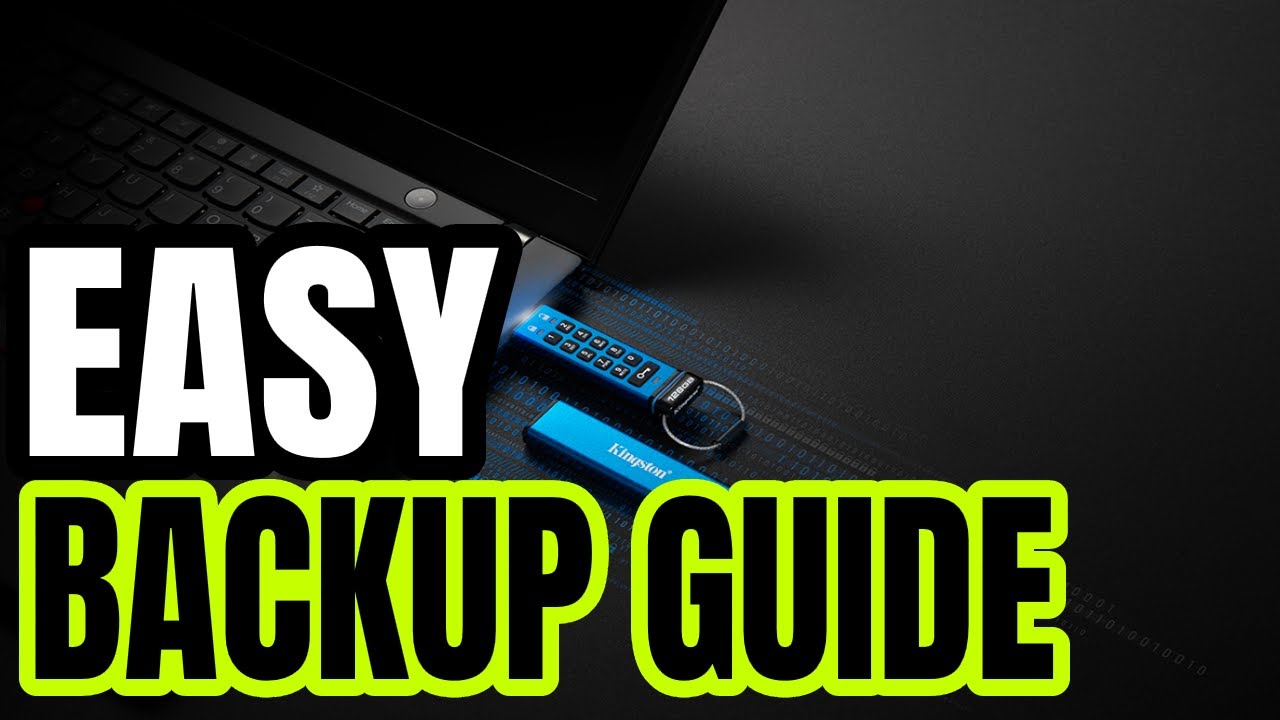 How to backup your files easily with this simple beginner's guide!