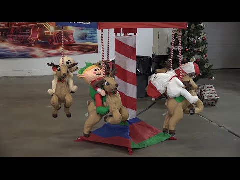 Santa Village sensory friendly night at Hawkeye Downs