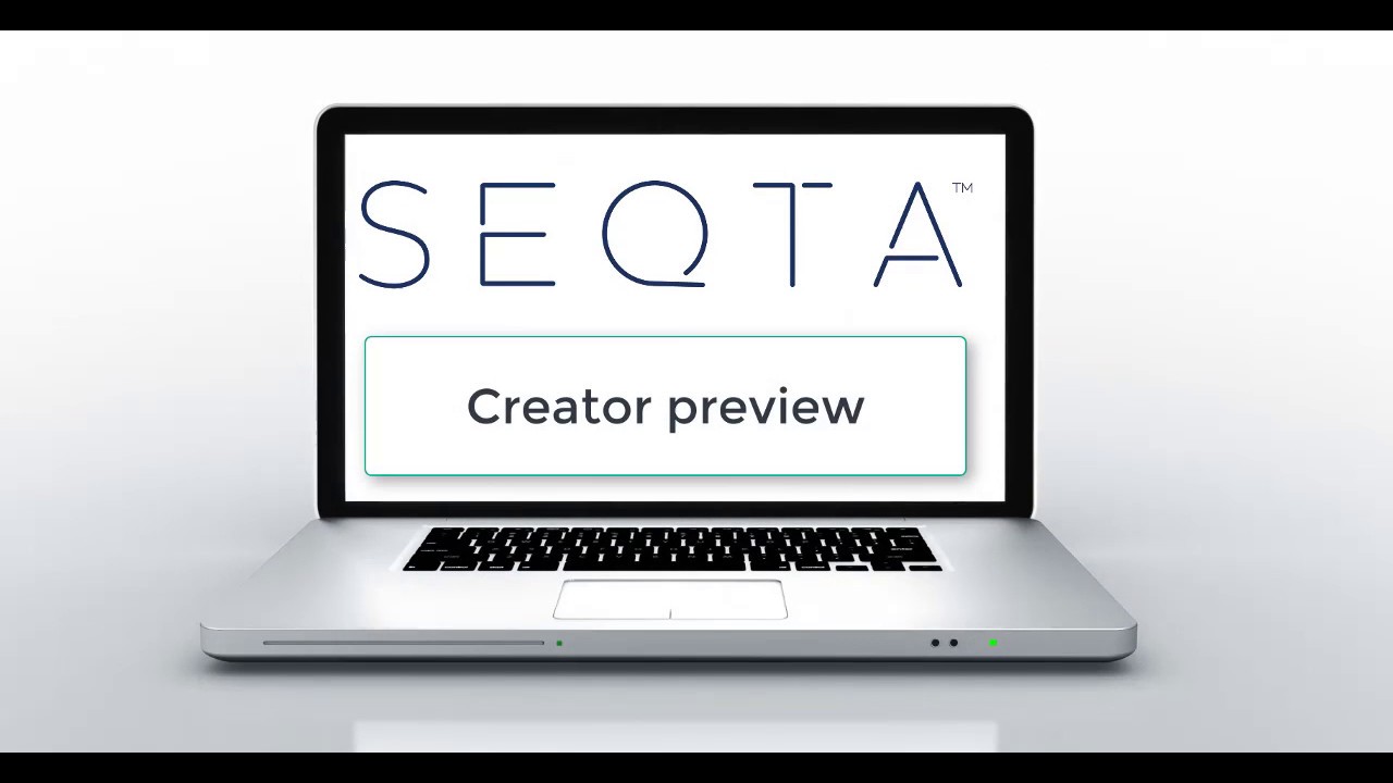 Seqta Creator introduction