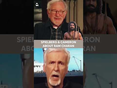 Spielberg and James Cameron praise Ram Charan's character in RRR SSRajamouli