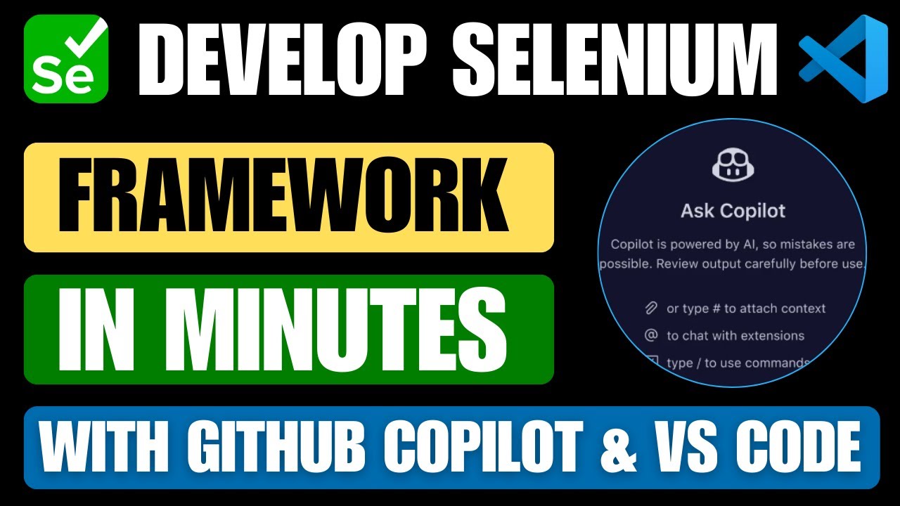 Build a Selenium Python Framework in Minutes with GitHub Copilot!