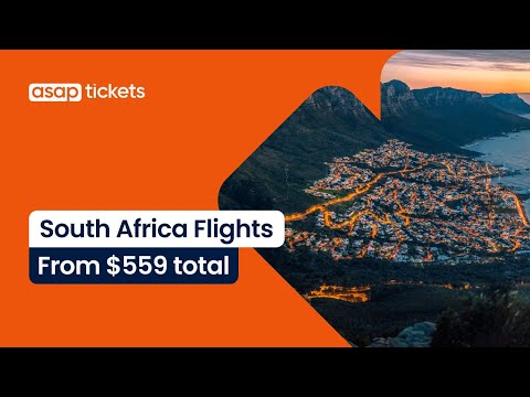 South Africa Flights from $559 total