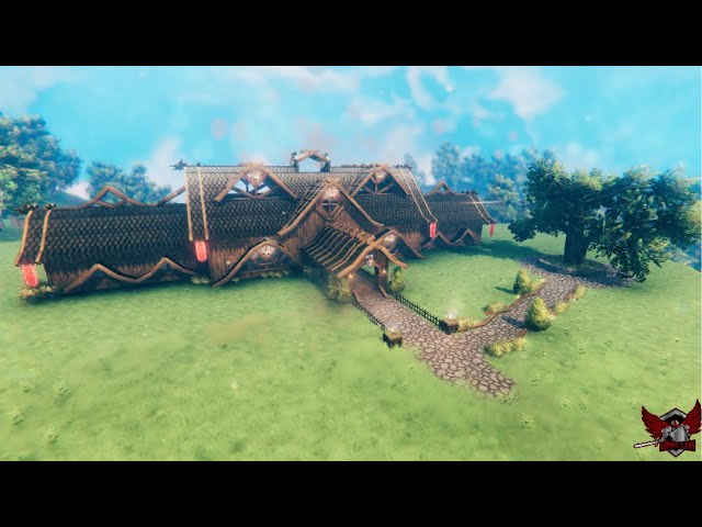 Garllok's Longhouse Tutorial Valheim Build