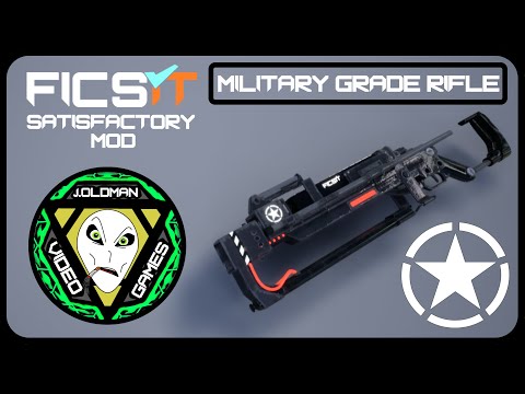 Steam Community :: Video :: Satisfactory Mod: Military Grade Rifle!!!