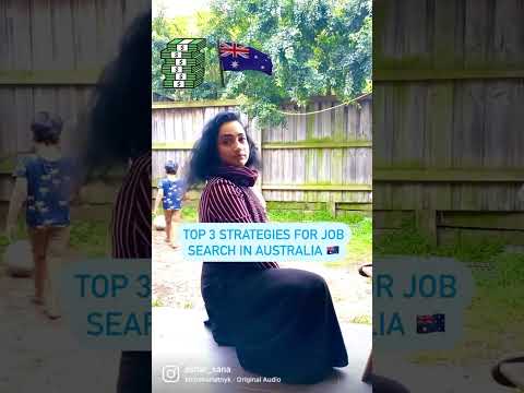 3 best strategies for Job Search in AUSTRALIA ???????? #shorts