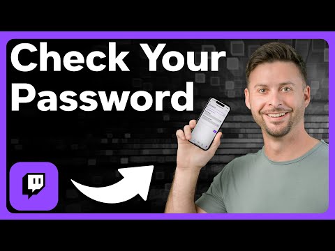 How To Check Twitch Password
