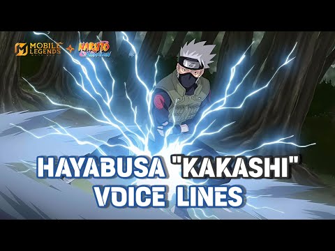 Kata Kata Hayabusa Kakashi Skin Voice Lines And Quotes Mobile Legends