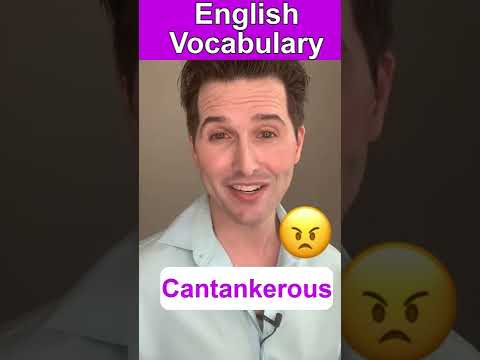 Cantankerous | English Vocabulary Lesson #spokenenglish
