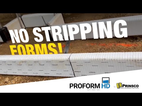 Proform HD® - An Innovative and Efficient Way to Form Concrete Foundation Footings