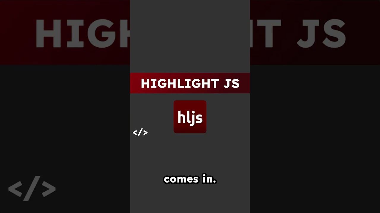 Highlight JS (Part 1) - The problem