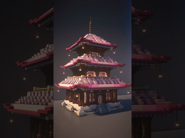 🌸Cherry Blossom Pagoda🌸 Minecraft Map