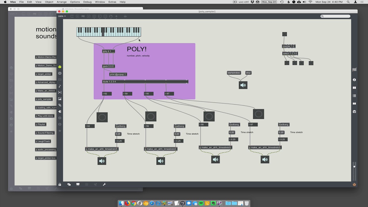 Max/MSP - Poly_Sampler