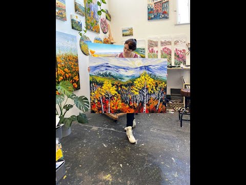 Studio Tour, Welcome to my art studio in the San Francisco Bay!