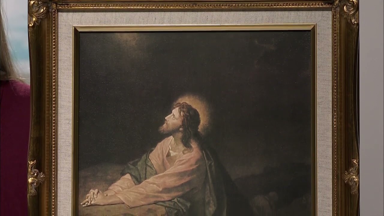 Christ in Gethsemane Framed Artwork HROM