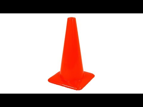Honeywell 18-Inch High Visibility Orange Safety Traffic Cone (RWS-50011)