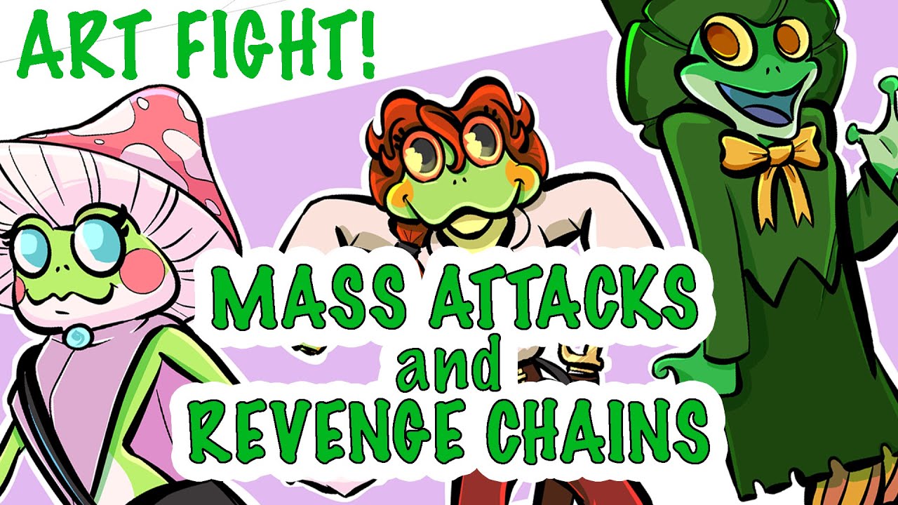 How to do ArtFight Mass Attacks & Revenge Chains!