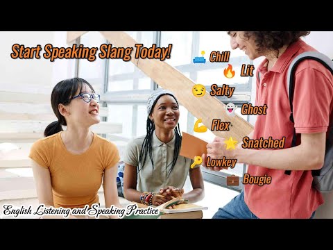 Slang 101 with Friends/American Slang/Internet Slang/Practice English #learnenglish#americanslang