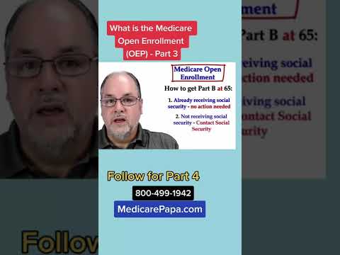 Part 3 - When and what is the Medicare OEP?