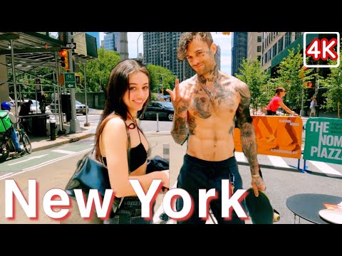 NYC Summer Walk: Broadway to Flatiron Live Jazz Event 4K Ultra HD
