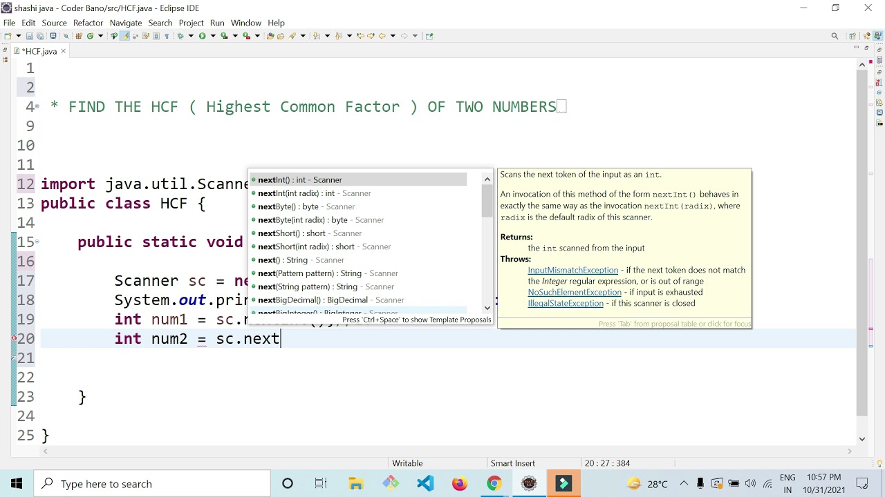 FIND THE HCF ( Highest Common Factor ) OF TWO NUMBERS | Find HCF of Two Numbers