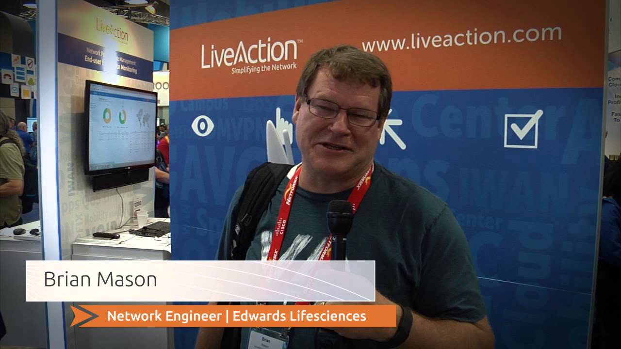 Customer Testimonial: Brian Mason, Network Engineer at Edwards Lifesciences