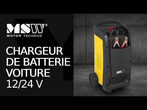 Chargeur de batterie voiture MSW Motor Technics S-CHARGER-65A | Présentation du produit