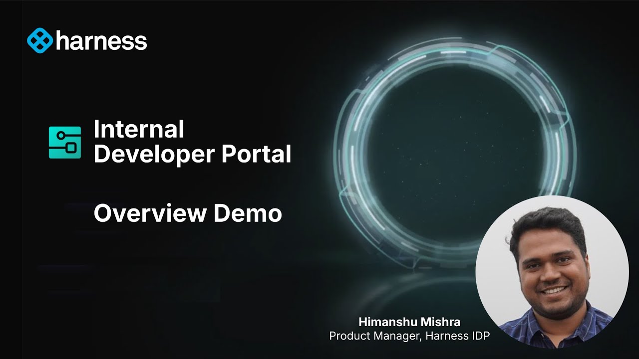Harness Internal Developer Portal Overview Demo Q424