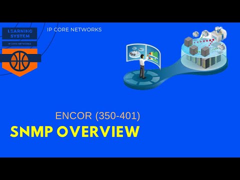 Simple Network Management Protocol (SNMP) OVERVIEW | 10.4 NETWORK MANAGEMENT #CCNP #ENCOR (350-401)