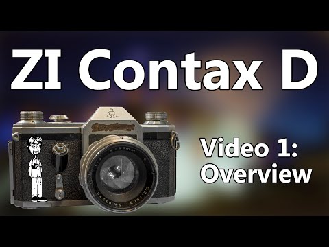 Zeiss Ikon Contax D Video 1: Overview, Features, Interface, Buttons, and Camera