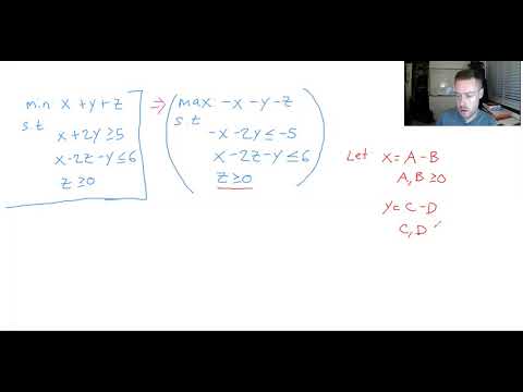 Standard Form - [ Linear Programming ]