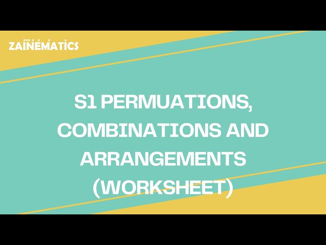 Understanding Arrangements, Permutations, and Combinations: A Comprehensive Guide | Galaxy.ai