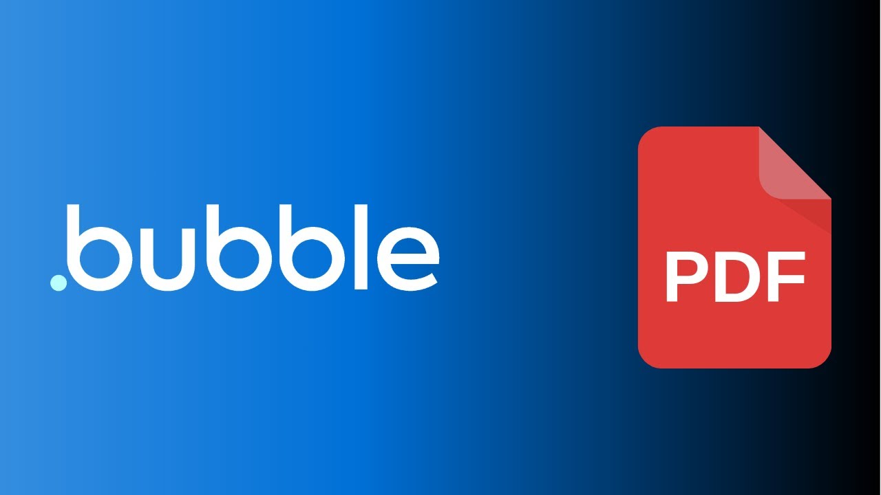 Convert Bubble.io page to PDF - tutorial