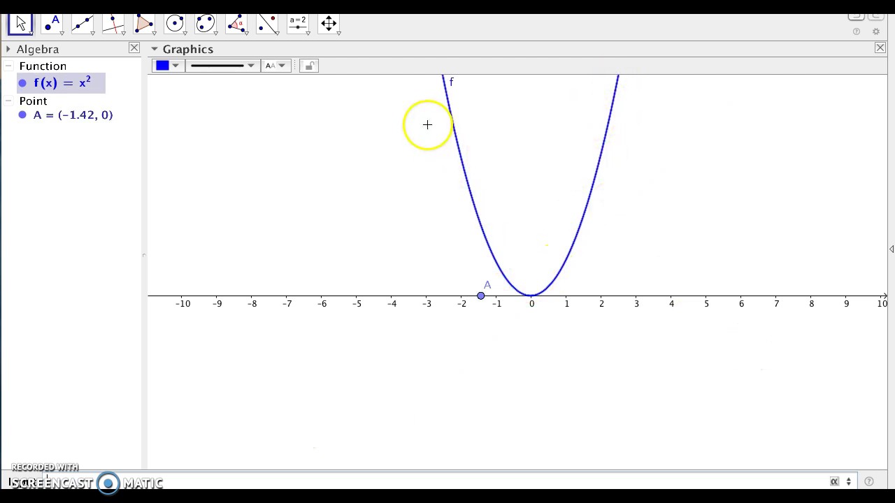 How To Create a DynaGraph on GeoGebra