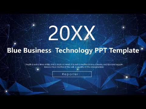 Free Technology PowerPoint Template 6