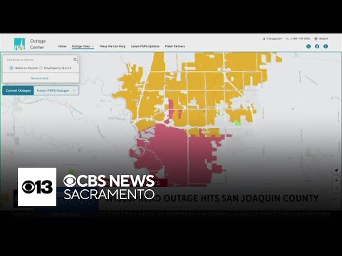 Widespread power outage hits San Joaquin County, unrelated to safety shutoffs